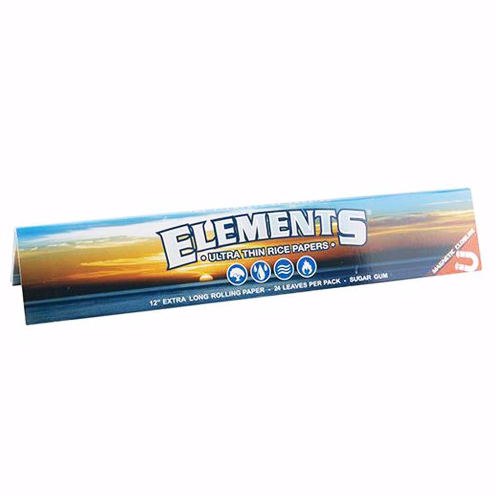 ELEMENT'S 12" SUPER SIZE ULTRA THIN RICE ROLLING PAPERS | Rolling Ace