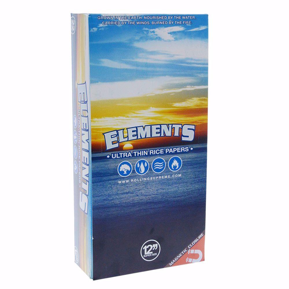 ELEMENT'S 12" SUPER SIZE ULTRA THIN RICE ROLLING PAPERS | Rolling Ace