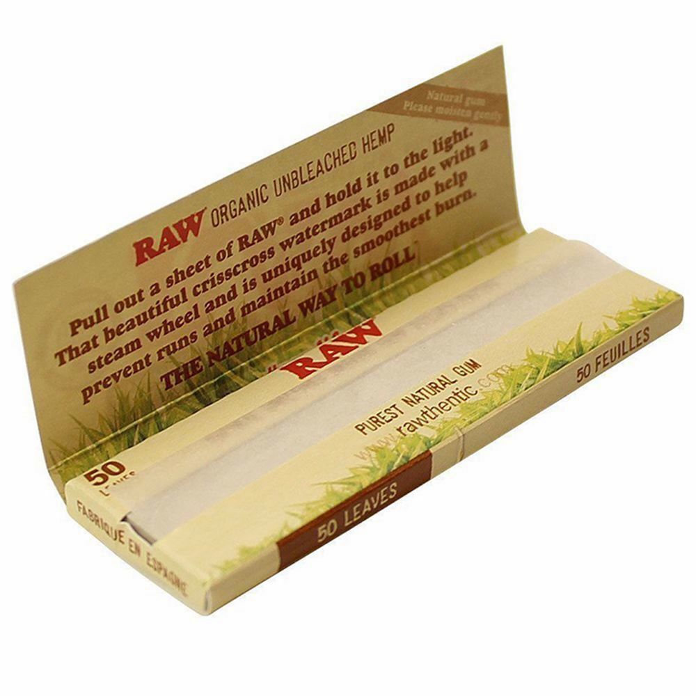 Raw Organic Hemp 1 1/4 Size Rolling Papers | Rolling Ace Raw Organic Hemp 1 1/4 Size Rolling Papers | Rolling Ace