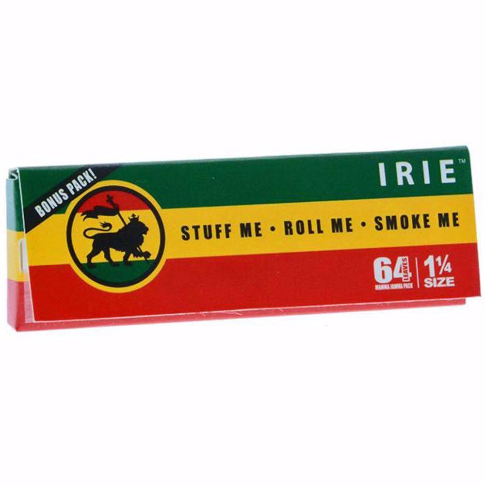 IRIE 1 1/4 SIZE RASTA ROLLING PAPERS | Rolling Ace