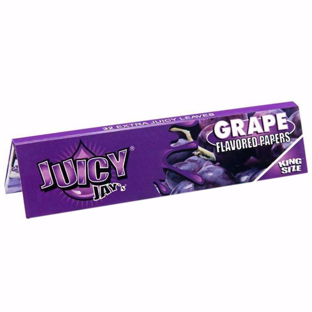 JUICY JAY'S KING SIZE GRAPE FLAVORED ROLLING PAPERS | Rolling Ace