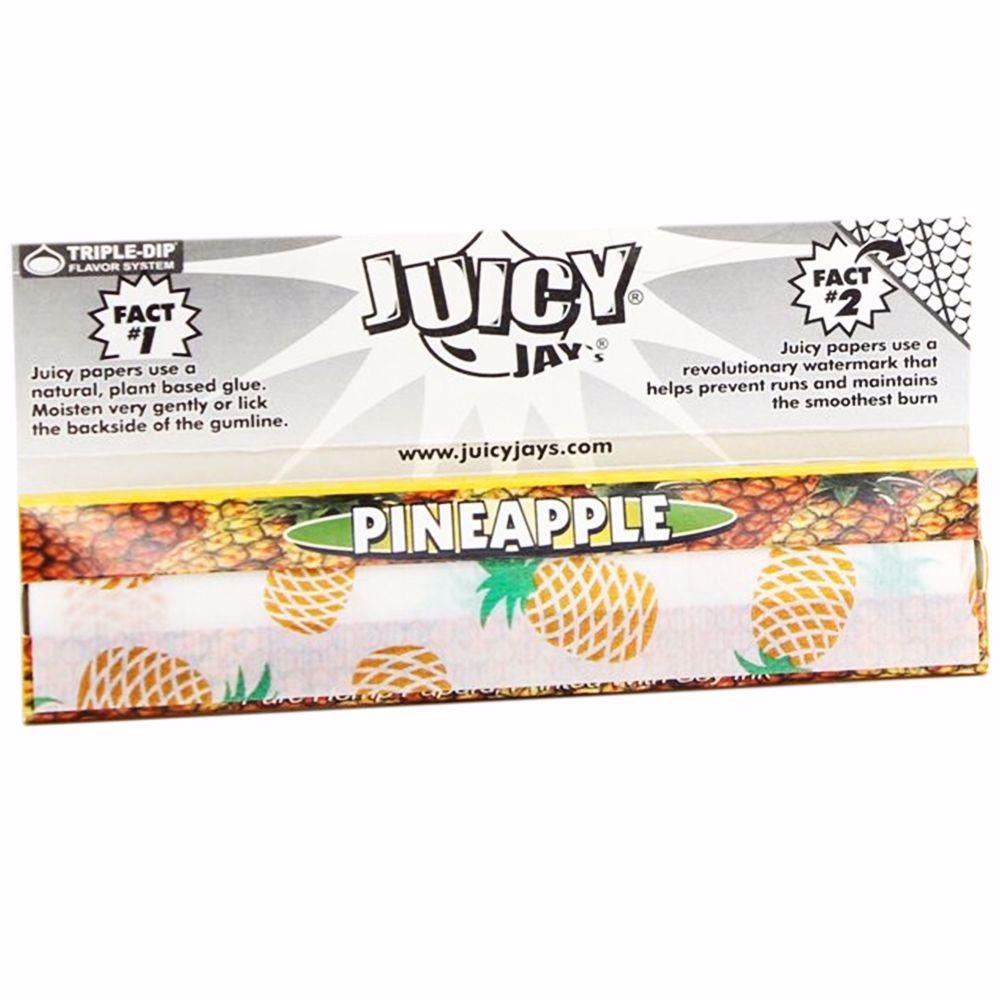 Juicy Jays King Size Pineapple Flavored Rolling Papers Rolling Ace