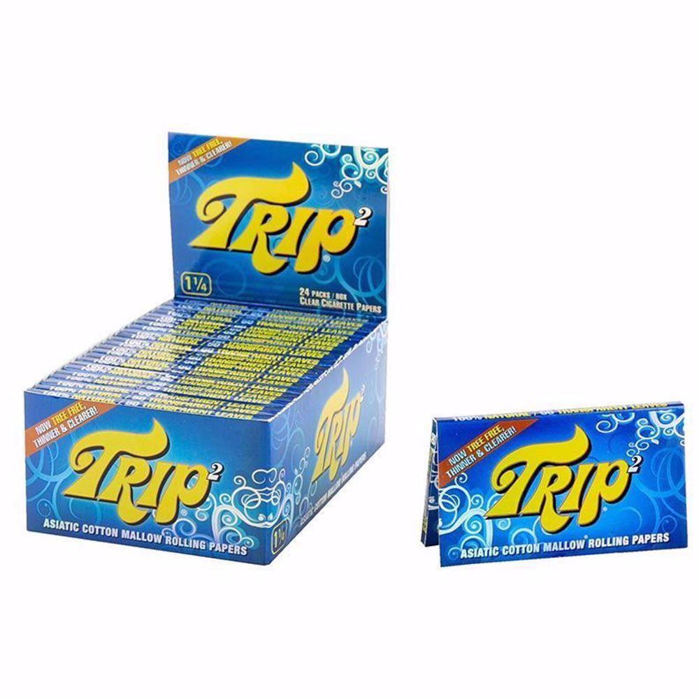TRIP 2 1 1/4 SIZE CLEAR ROLLING PAPERS | Rolling Ace
