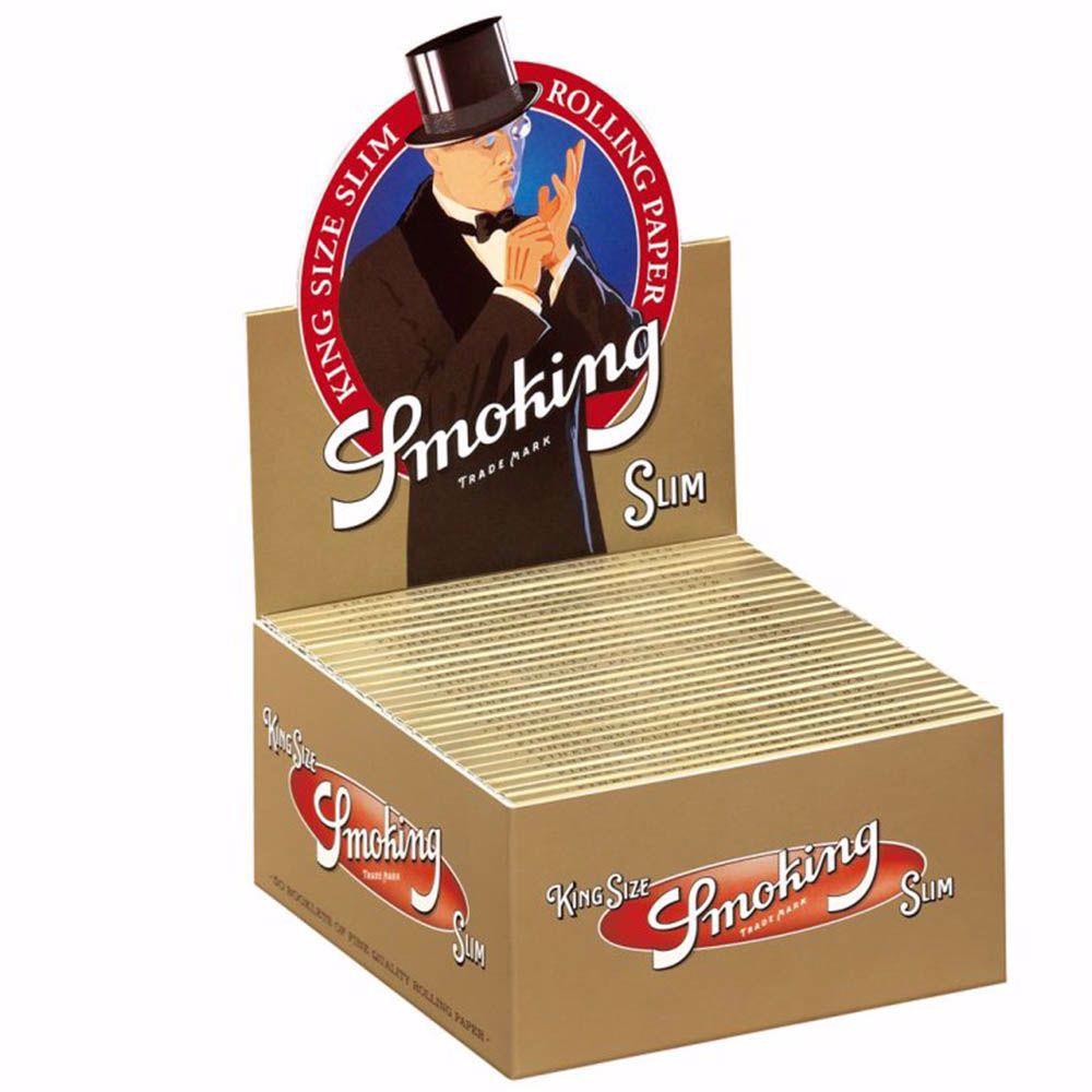 SMOKING GOLD KING SIZE SLIM ROLLING PAPERS | Rolling Ace