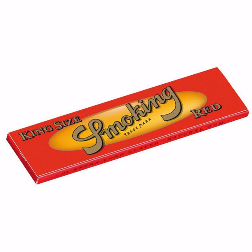 SMOKING RED KING SIZE ROLLING PAPERS | Rolling Ace
