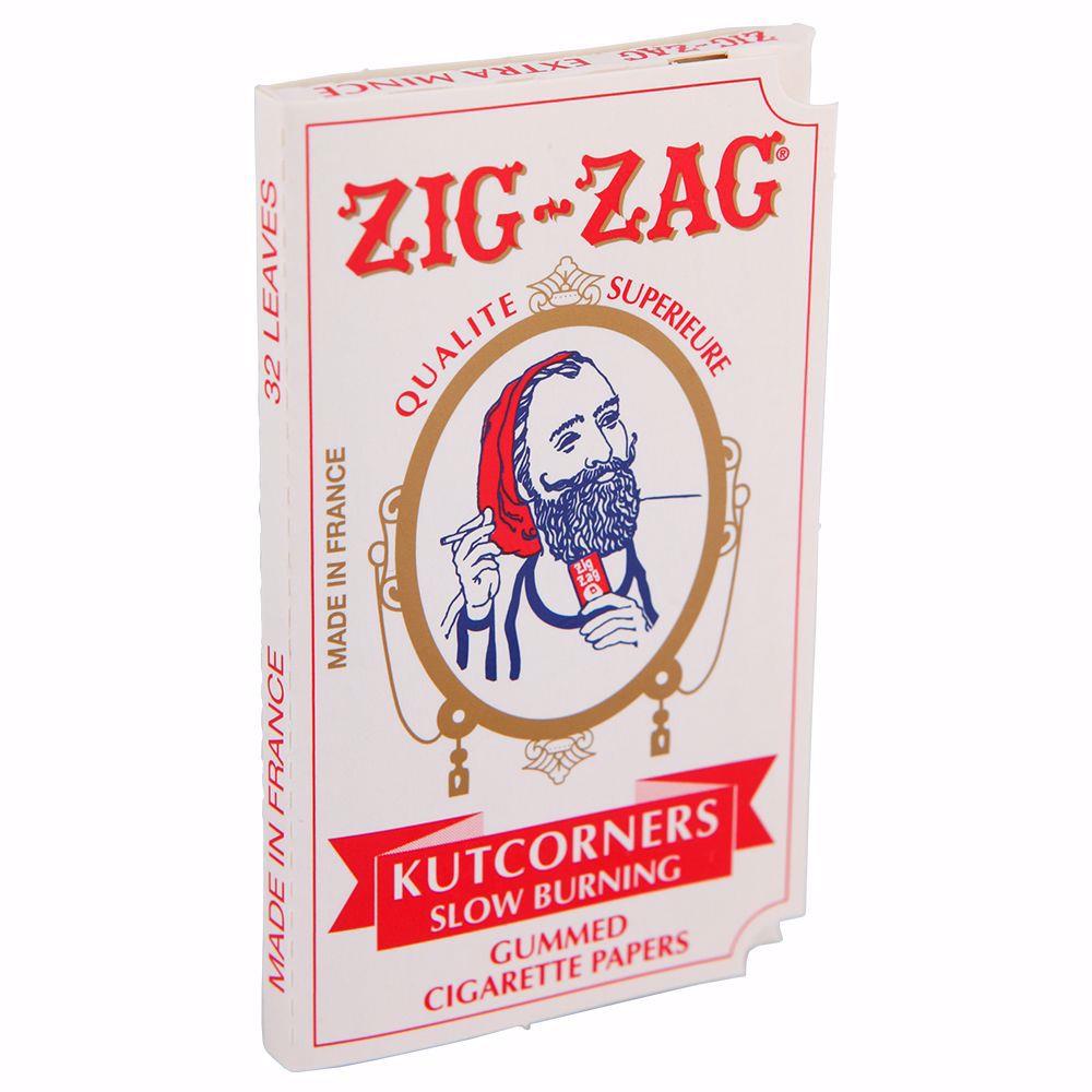 ZIG ZAG WHITE SINGLE WIDE ROLLING PAPERS | Rolling Ace