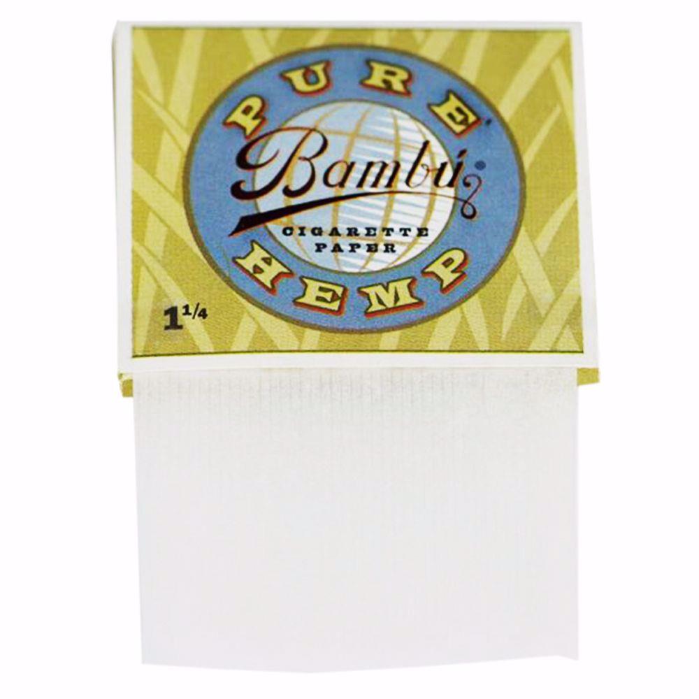 BAMBU PURE HEMP 1 1/4 SIZE ROLLING PAPERS | Rolling Ace