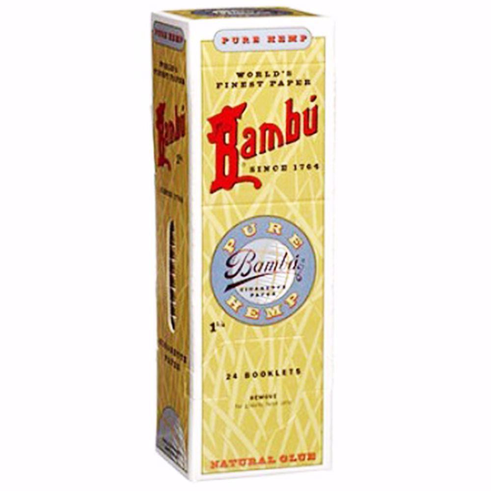 BAMBU PURE HEMP 1 1/4 SIZE ROLLING PAPERS | Rolling Ace
