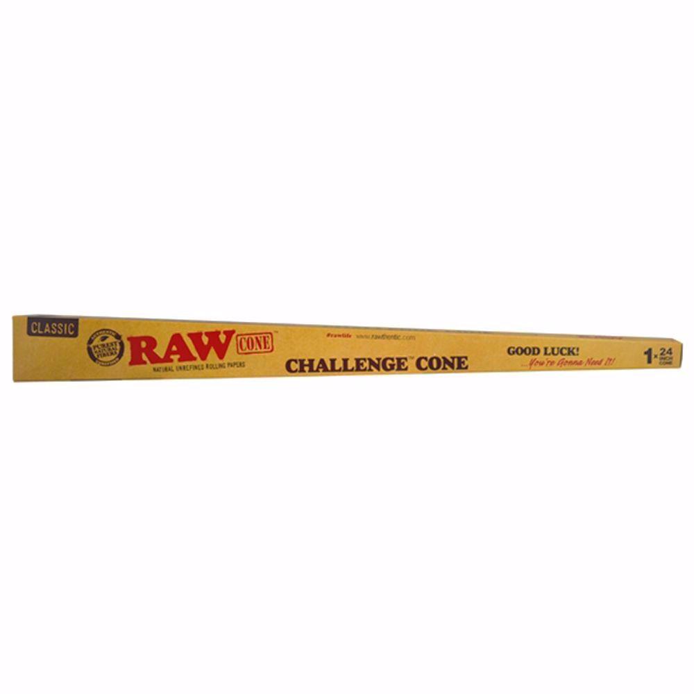 RAW CLASSIC 24" CHALLENGE PRE ROLLED CONES | Rolling Ace