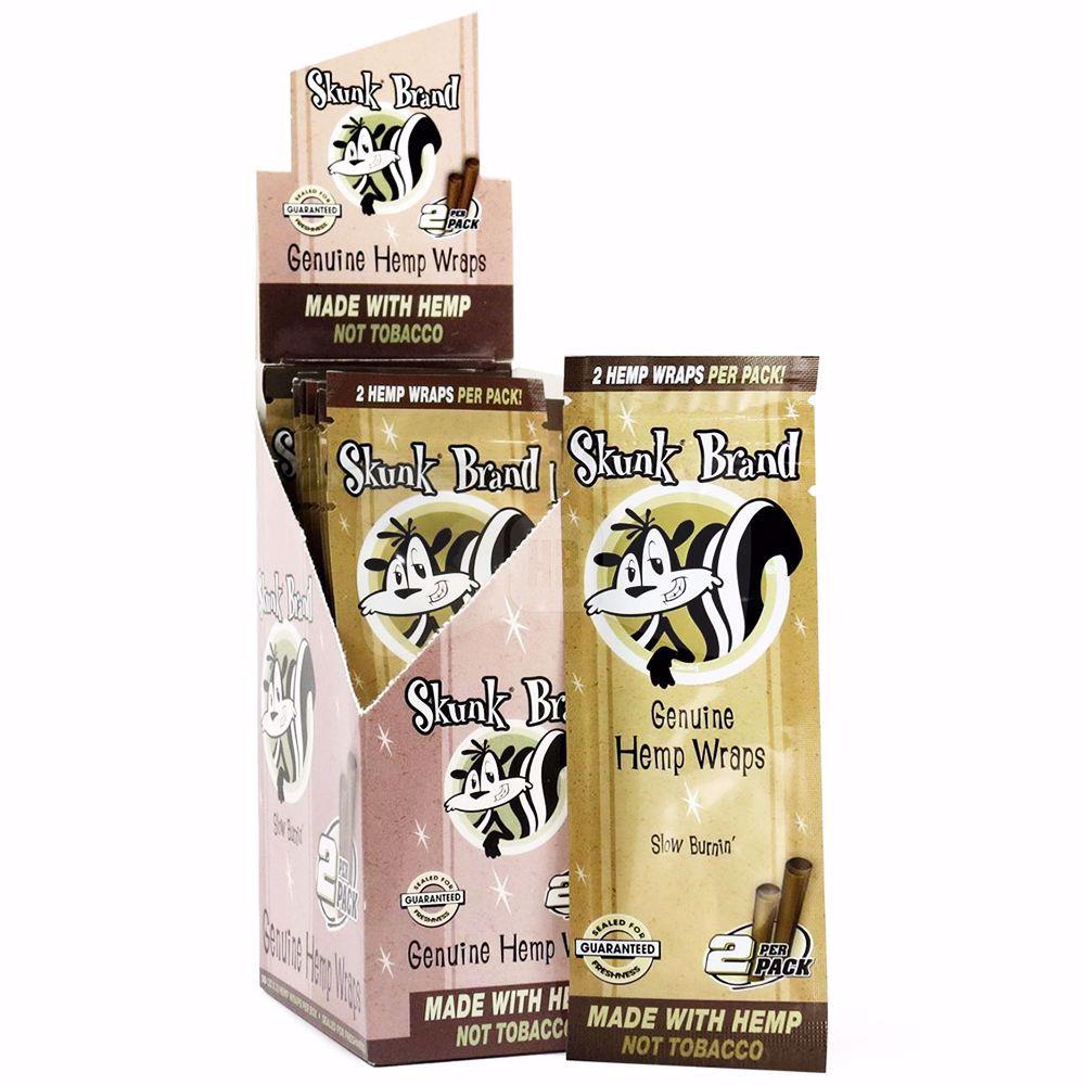 SKUNK NATURAL HEMP WRAPS 2X | Rolling Ace
