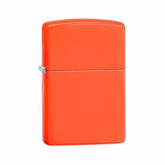 NEON ORANGE ZIPPO 28888LIGHTER | Rolling Ace