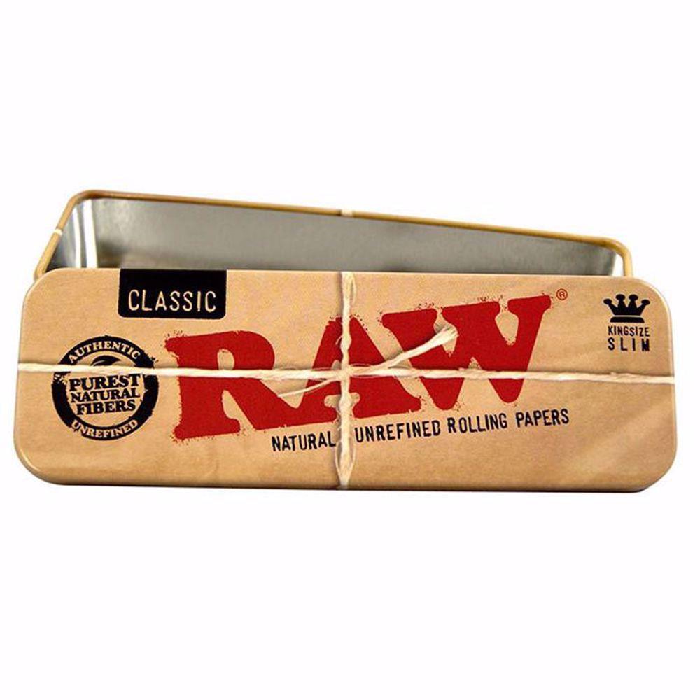 RAW METAL KING SIZE TIN CASE | Rolling Ace