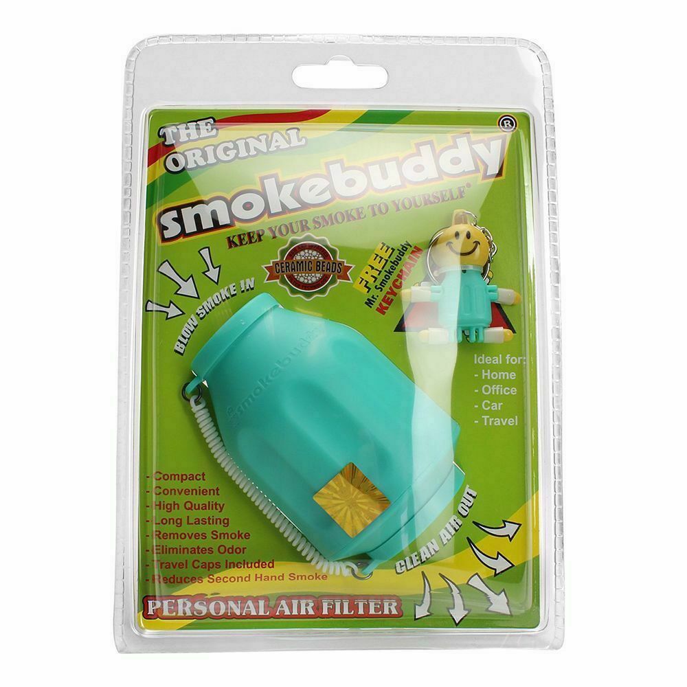 Smokebuddy Teal • Personal Air Filter | Rolling Ace