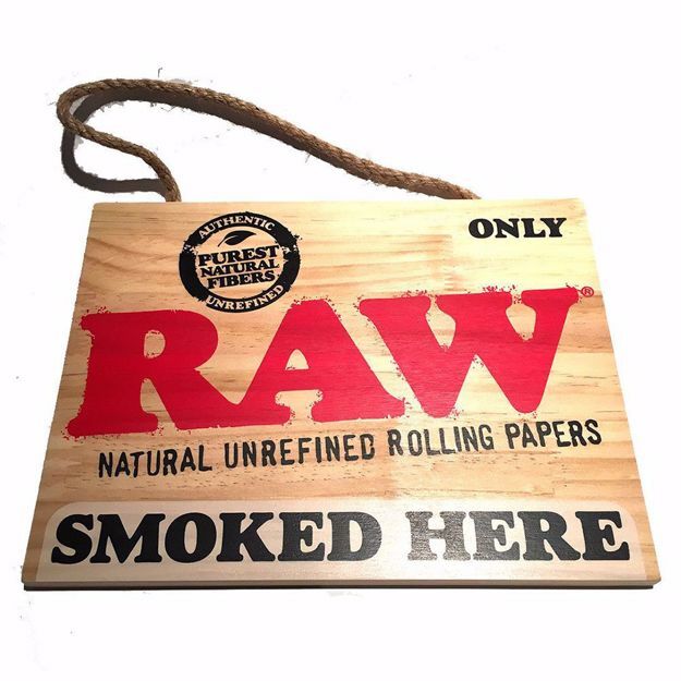 RAW WOODEN SIGN | Rolling Ace
