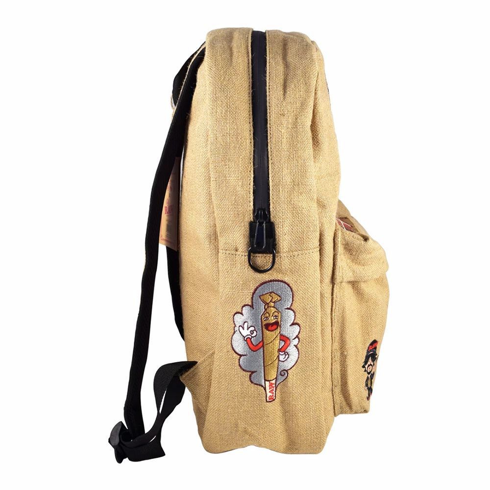 Raw Burlap Smell Proof Bag • Style 1 | Rolling Ace