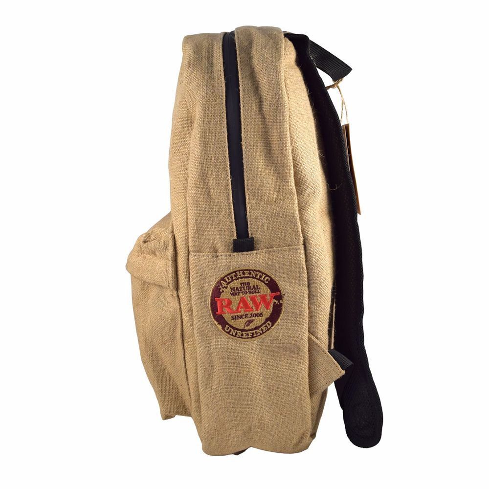Raw Burlap Smell Proof Bag • Style 2 | Rolling Ace