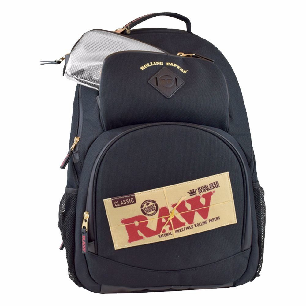 Raw Stash Bakepack • Black Backpack | Rolling Ace